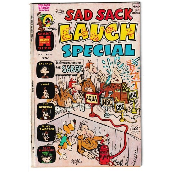 Giant Harvey | Other | Giant Harvey Comics Sad Sack Laugh Special Jan ...